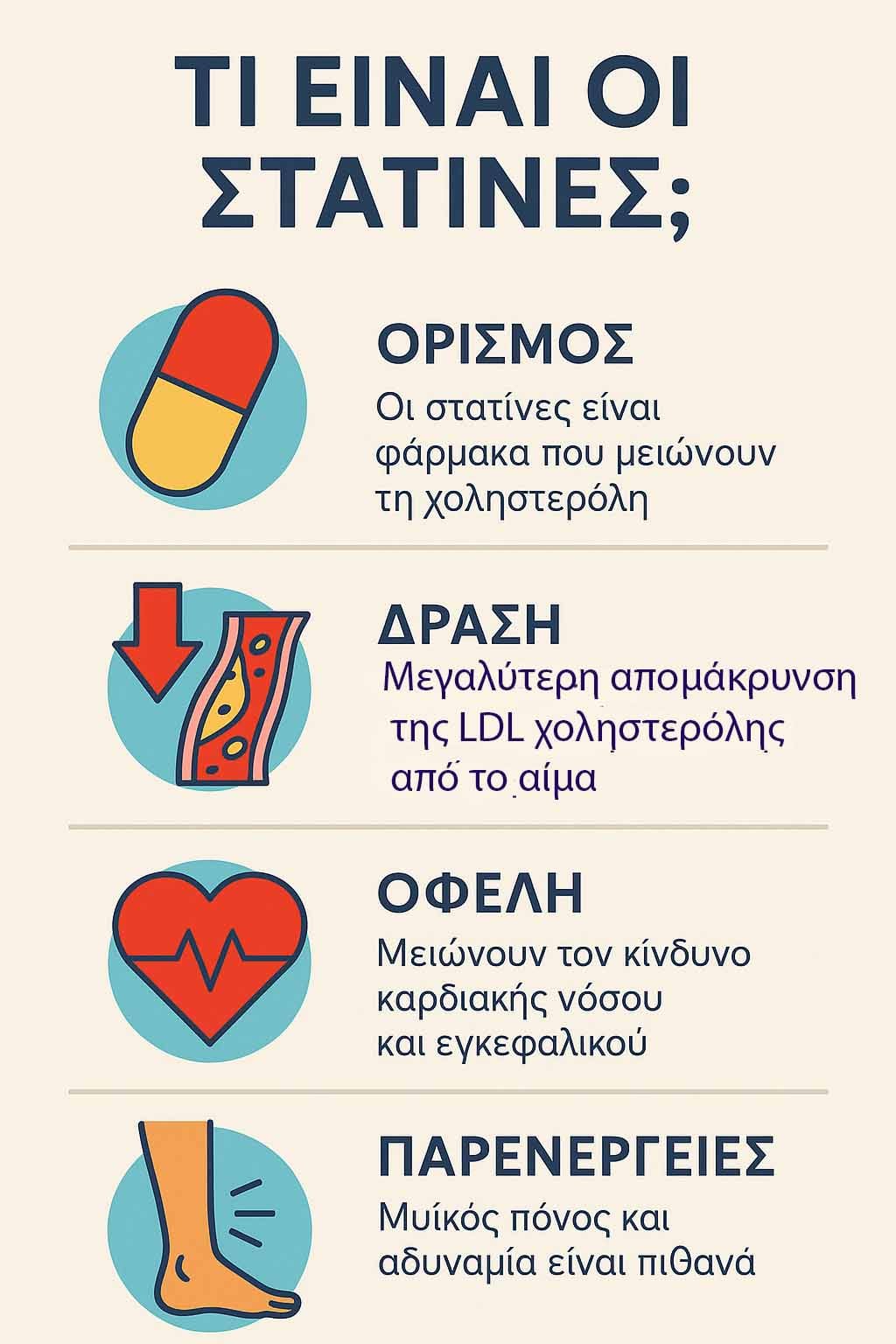 Στατίνες : Πλήρης Ιατρικός Οδηγός για Καρδιά & Χοληστερίνη [2025 ...
