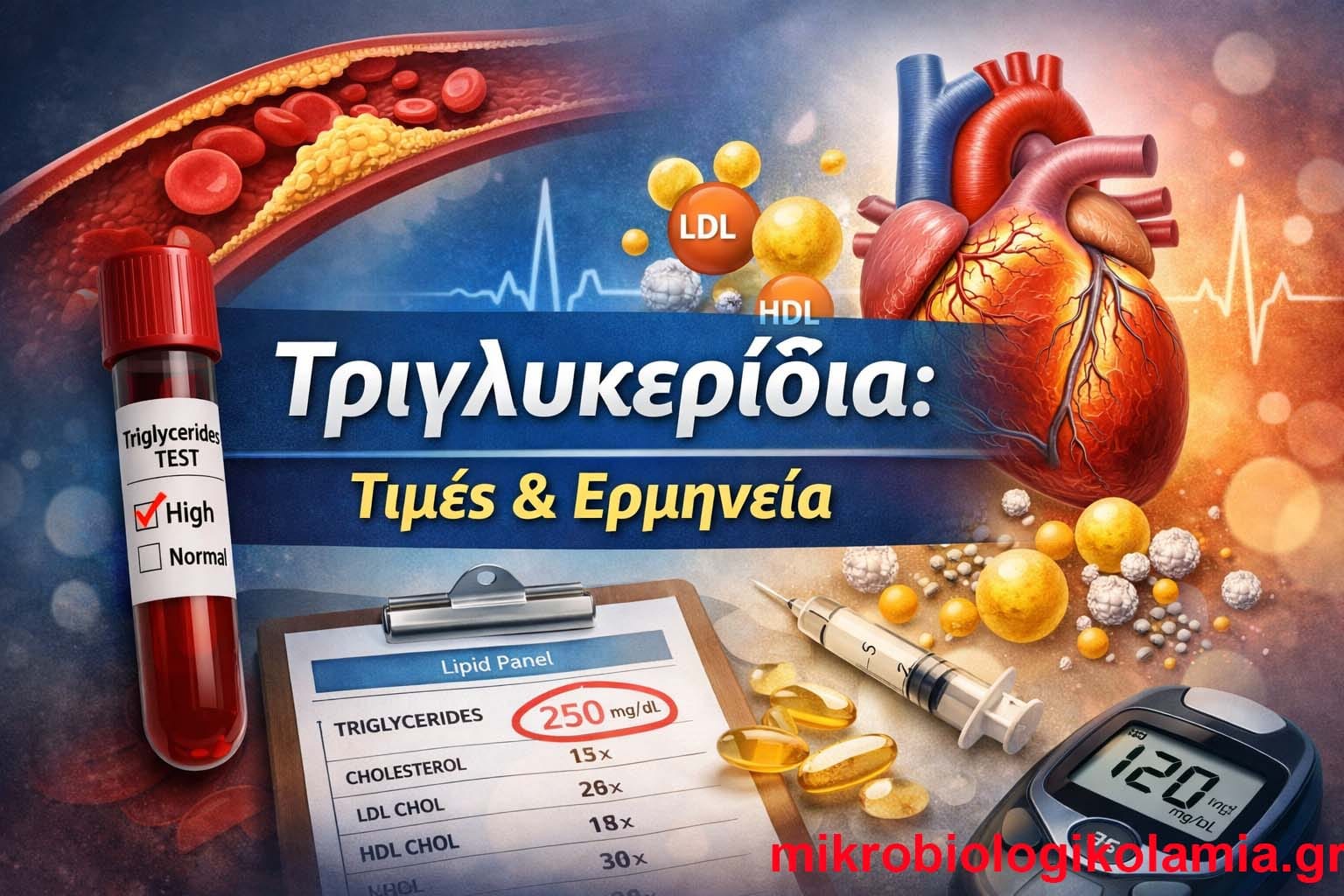 Τριγλυκερίδια: Φυσιολογικές Τιμές, Πότε Είναι Επικίνδυνα & Πώς Πέφτουν ...