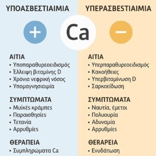 Ασβέστιο: Ο Σιωπηλός Φύλακας της Υγείας μας | Μικροβιολογικό Λαμία