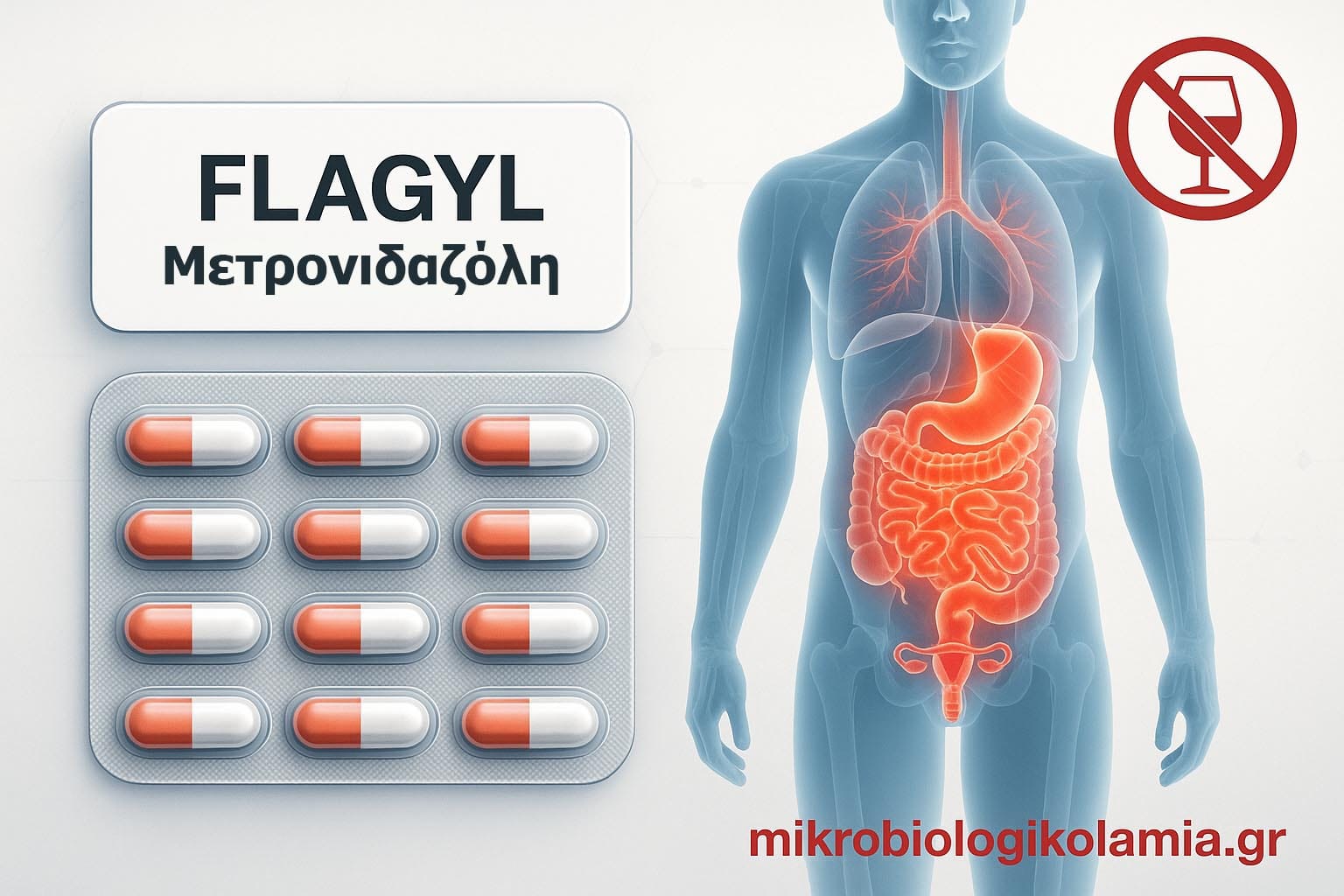 Flagyl (Μετρονιδαζόλη) – Δράση, ενδείξεις, δοσολογία, παρενέργειες ...