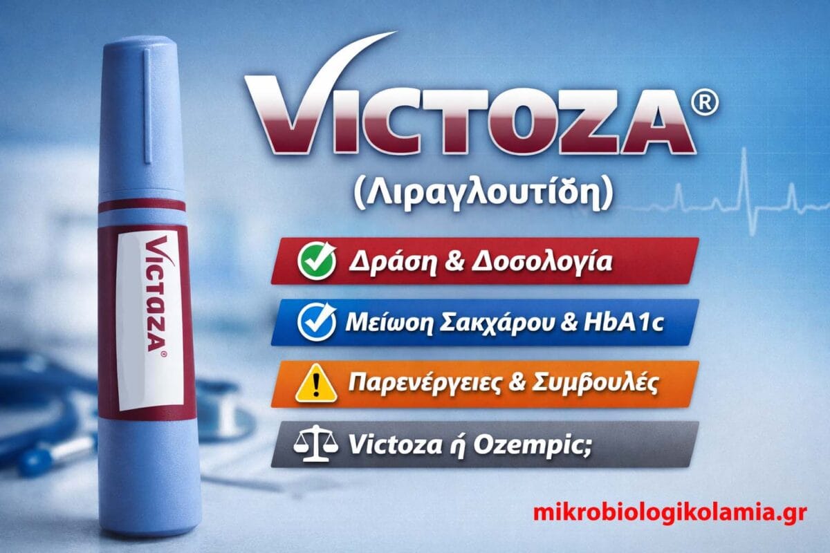 Victoza: Δοσολογία, HbA1c, Παρενέργειες | Μικροβιολογικό Λαμία