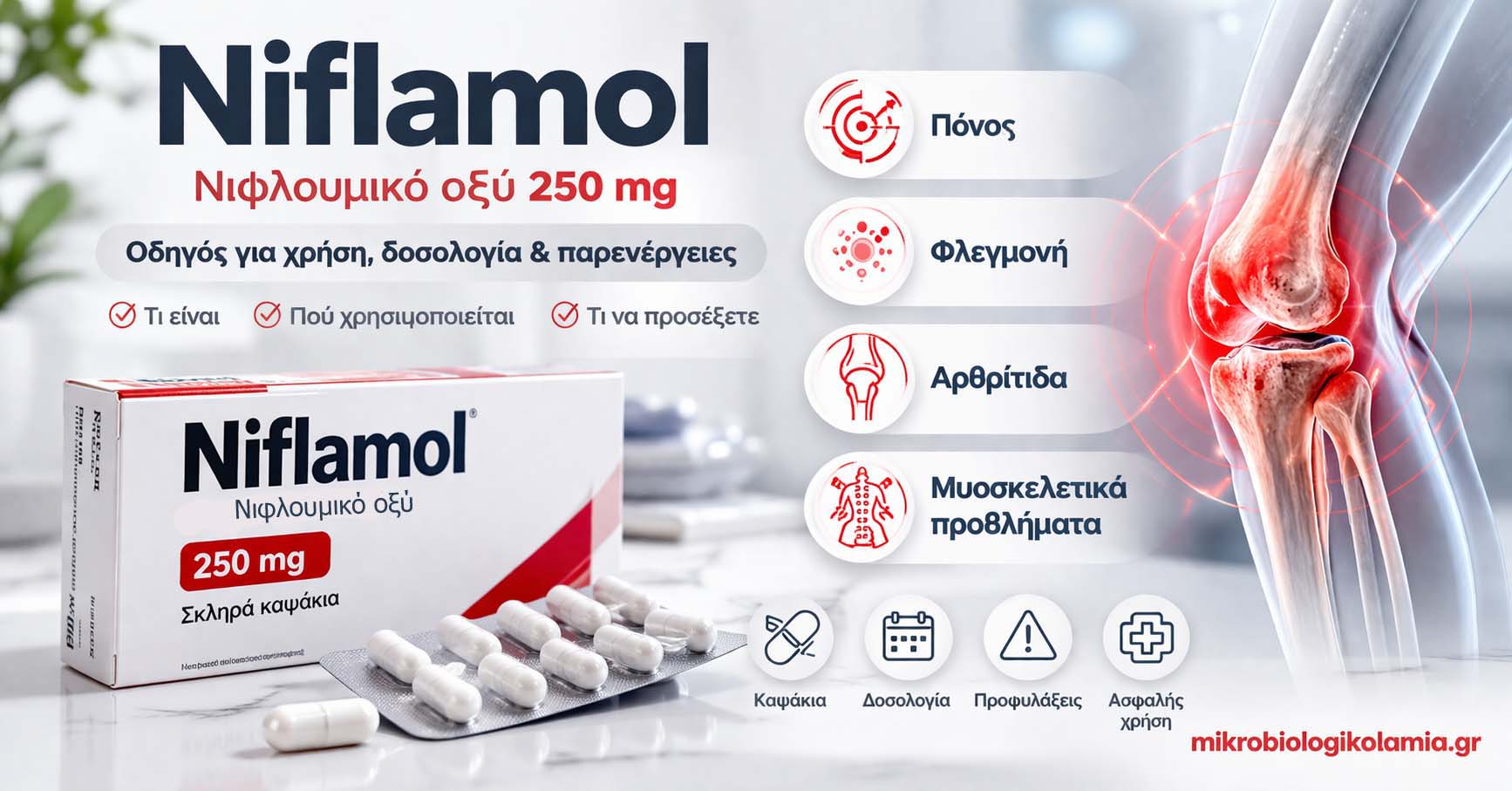 Niflamol: Δοσολογία, Παρενέργειες & Πού Χρησιμοποιείται ...